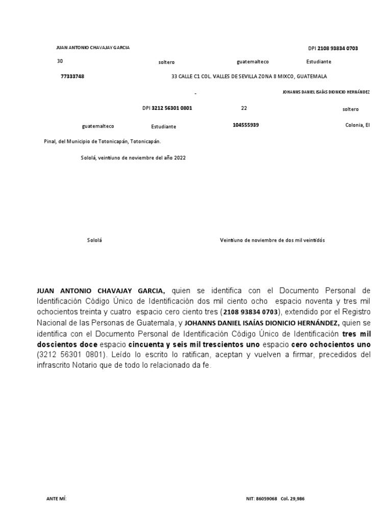 Formato Endoso de Titulo de Propiedad de Vehiculo. | PDF