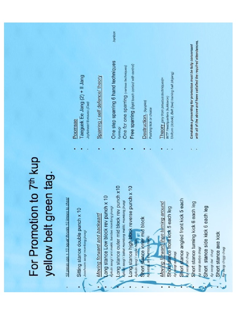 Kukkiwon Taekwondo TS3 PDF | PDF