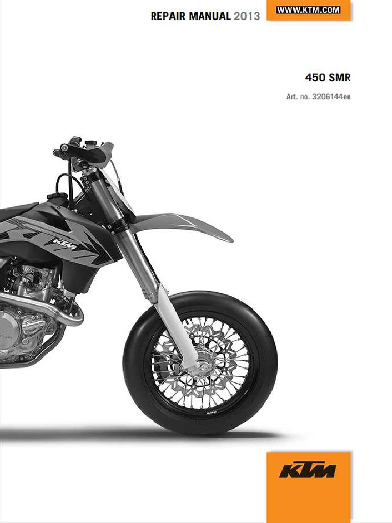 2013 KTM 450 SMR Service Repair Manual PDF | PDF