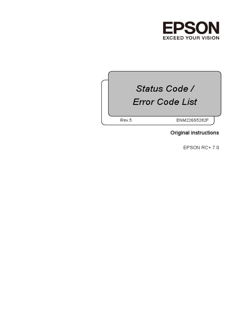 E Status ErrorCode r5 | PDF | Power Supply | Random Access Memory