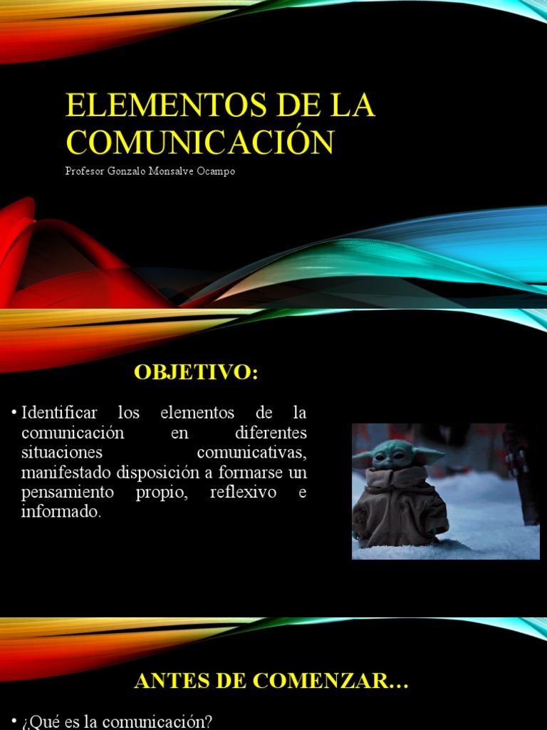 Elementos Clave de la Comunicación | PDF