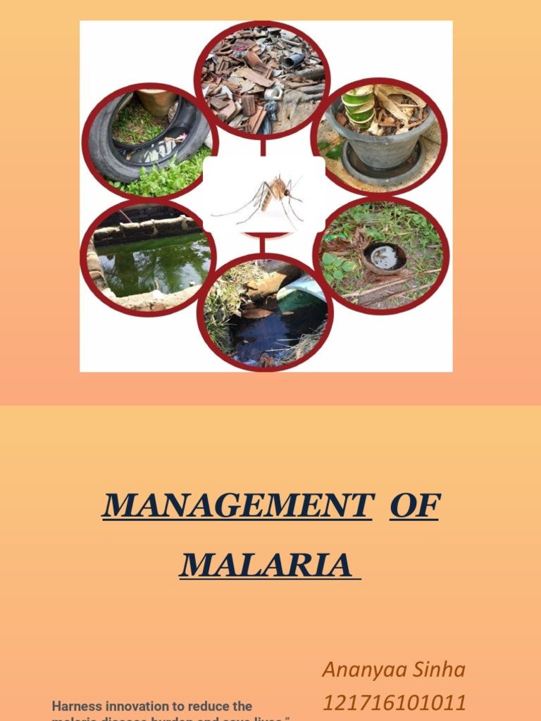 MANAGEMENT OF MALARIA.pptx | PDF