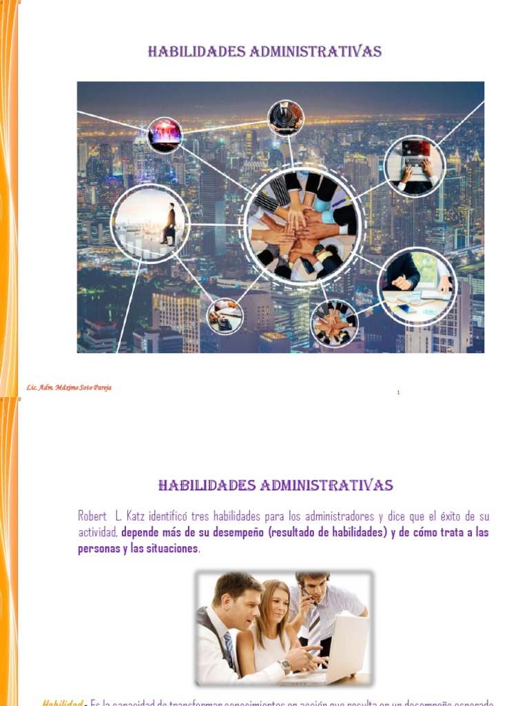 Habilidades Administrativas PDF | PDF