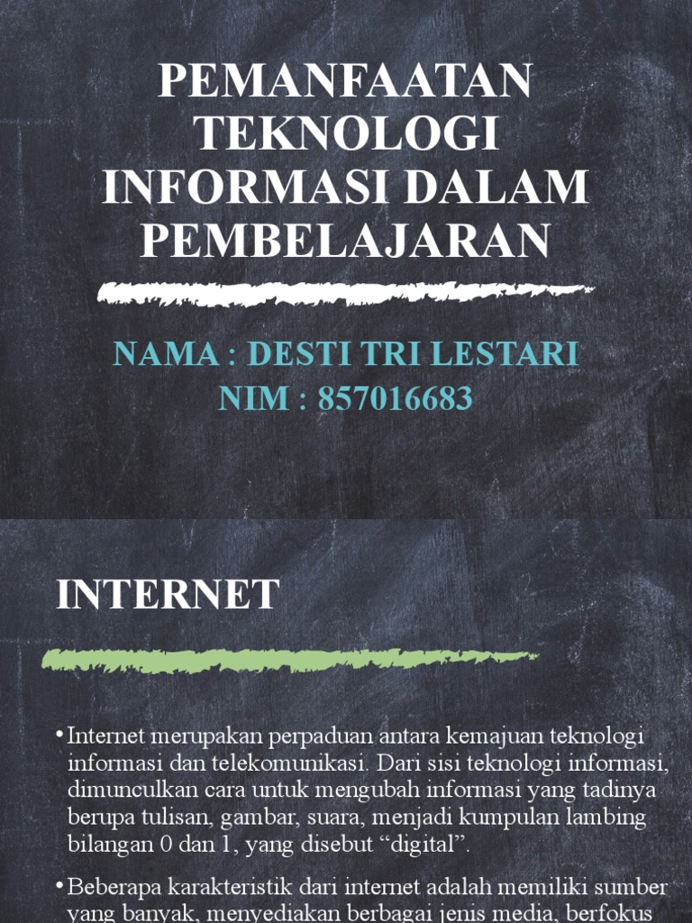 TUGAS TUTORIAL 3 KOMPUTER Desti Tri Lestari | PDF