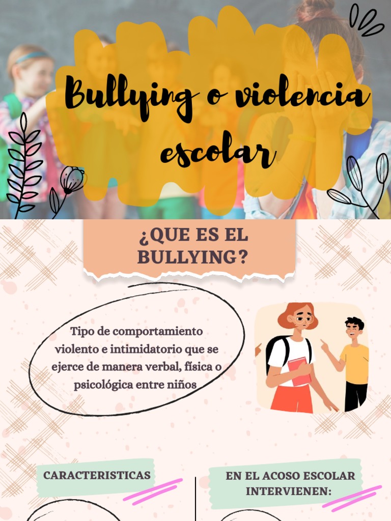Bullying o Violencia Escolar PDF | PDF