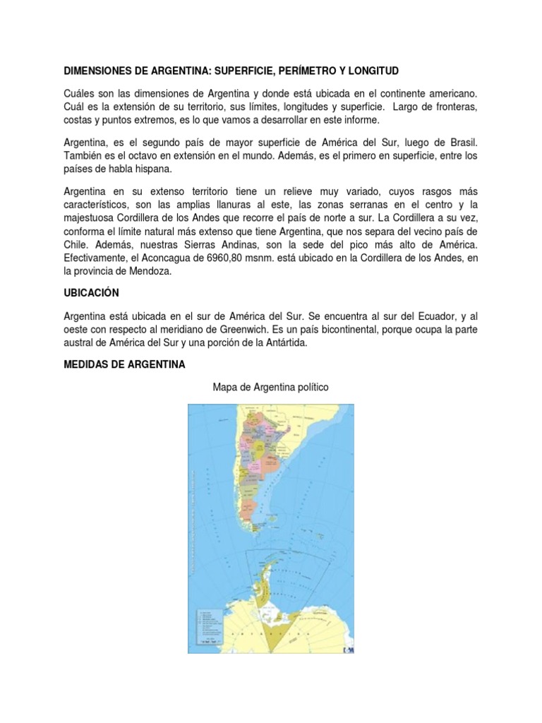 Geo Tur. Argentina 1 | PDF