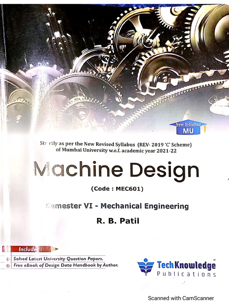 Machine Design ME 6 Sem PDF | PDF