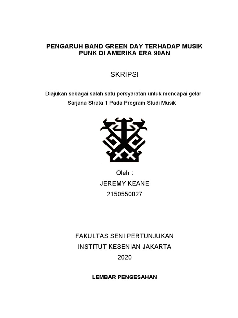 Skripsi Jeremy Keane | PDF