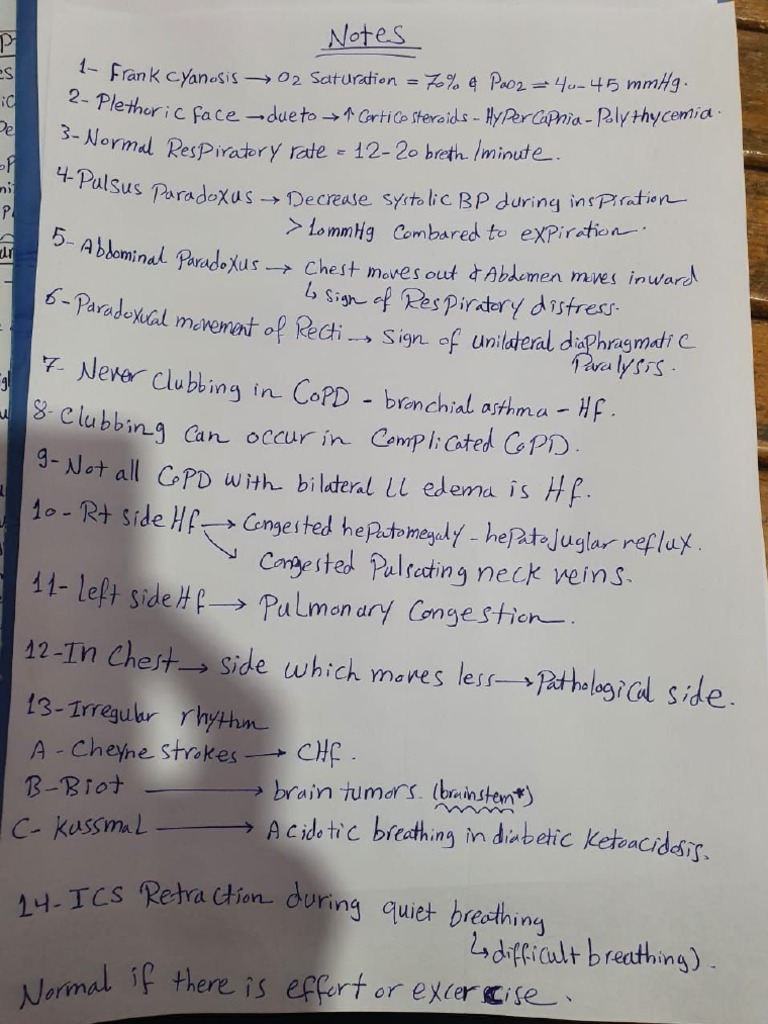 Important Notes For OSCE PDF | PDF