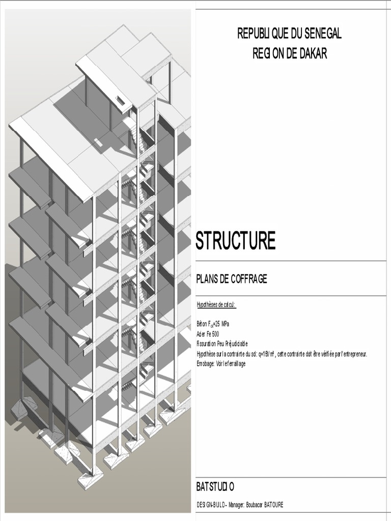 Plans de Coffrage PDF | PDF