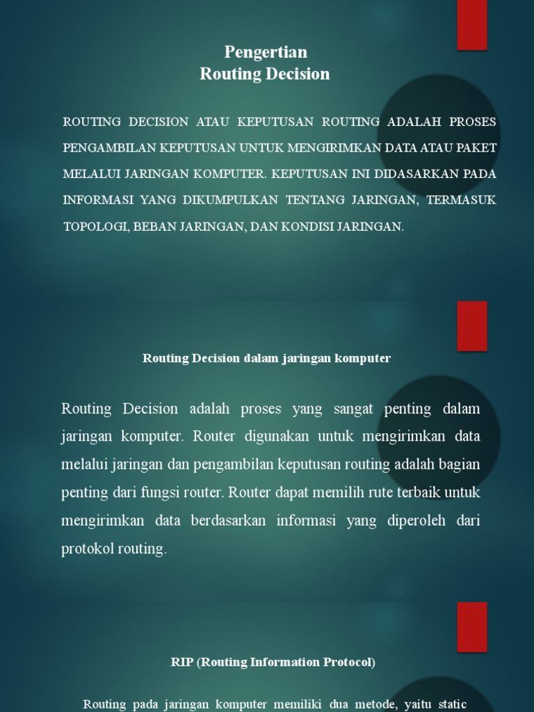 2.routing Decision | PDF