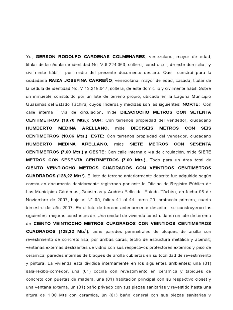 Contrato de Obra Construccion Nueva (Modelo) | PDF