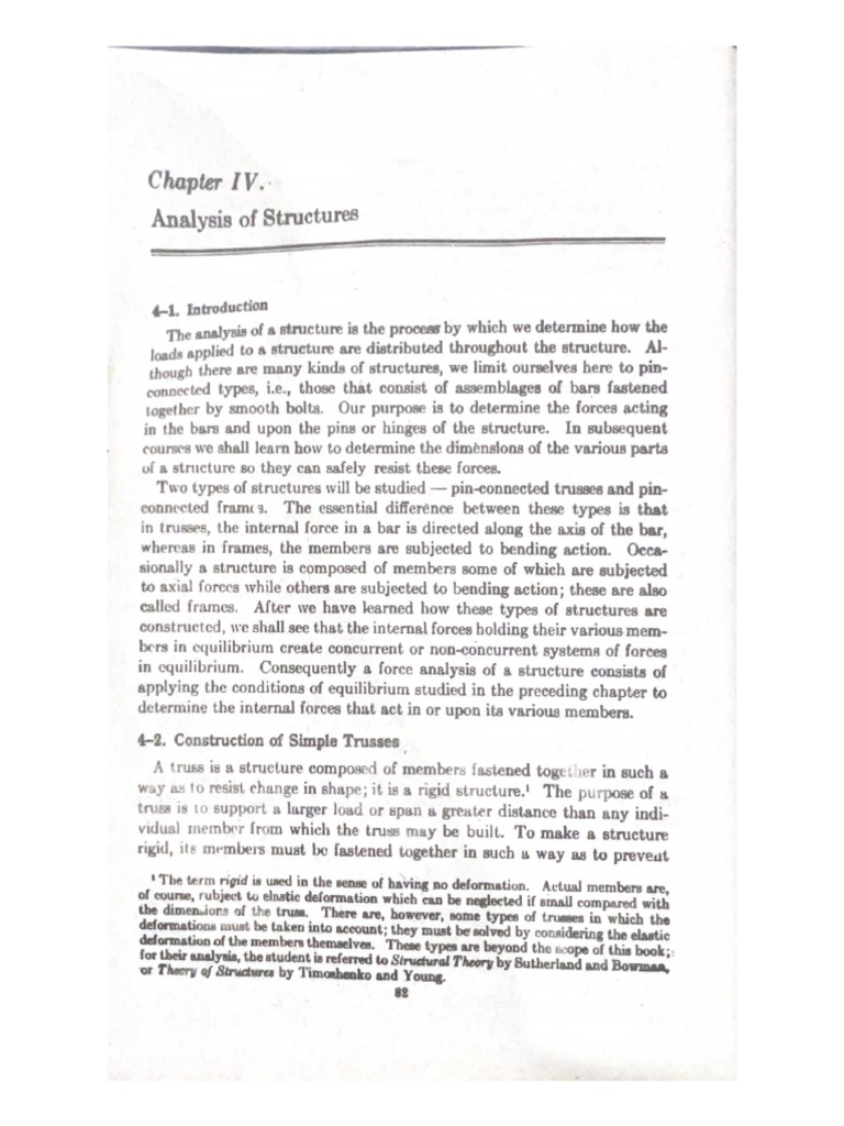 Analysis of Structures PDF | PDF
