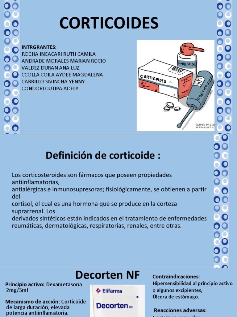 CORTICOIDES: PROPIEDADES, USOS Y EFECTOS ADVERSOS | PDF