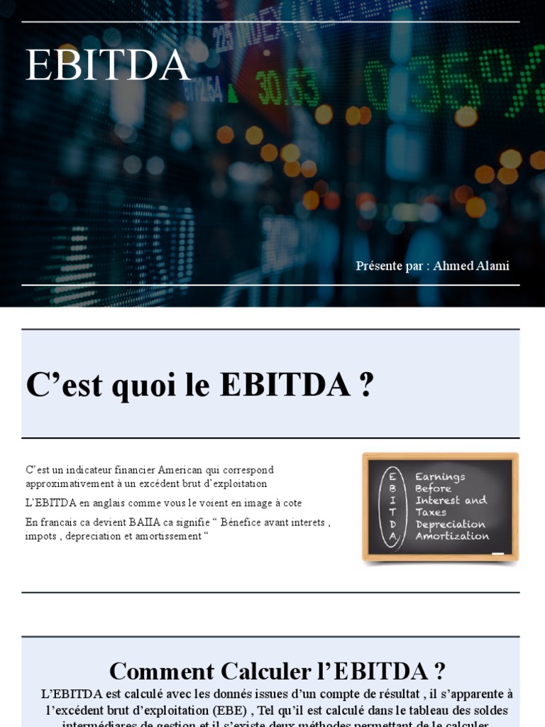EBITDA | PDF