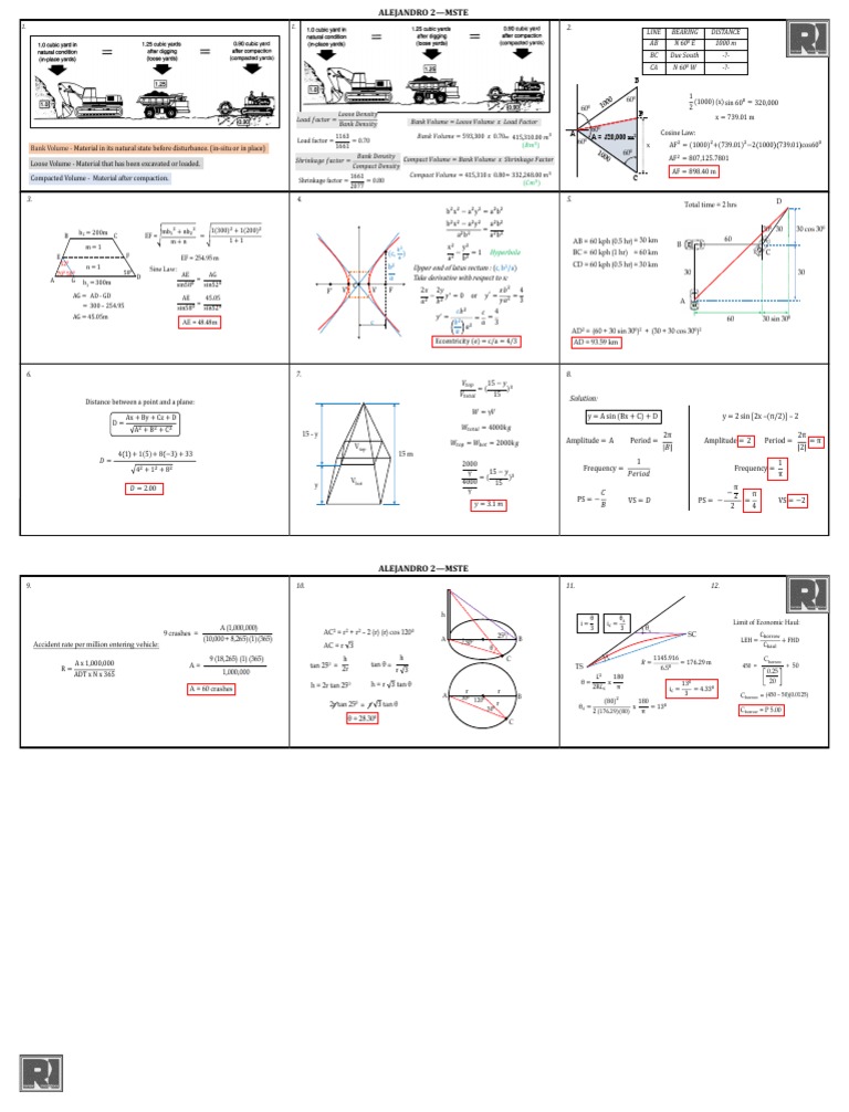 Alejandro 2 - Solution MATH PDF | PDF | Triangle Geometry | Special Functions