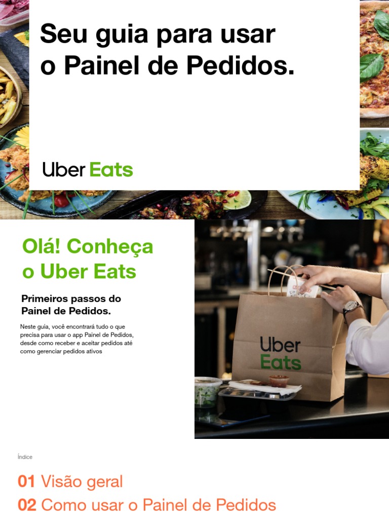PTBR - Uber Eats Orders Training Guide For Restaurant Partners PDF | PDF | Wi-Fi | Rede de ...