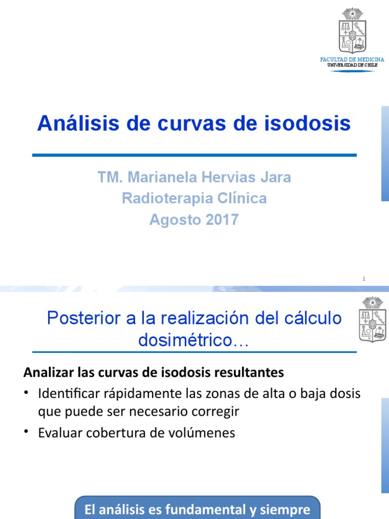 Análisis de Curvas de Isodosis | PDF