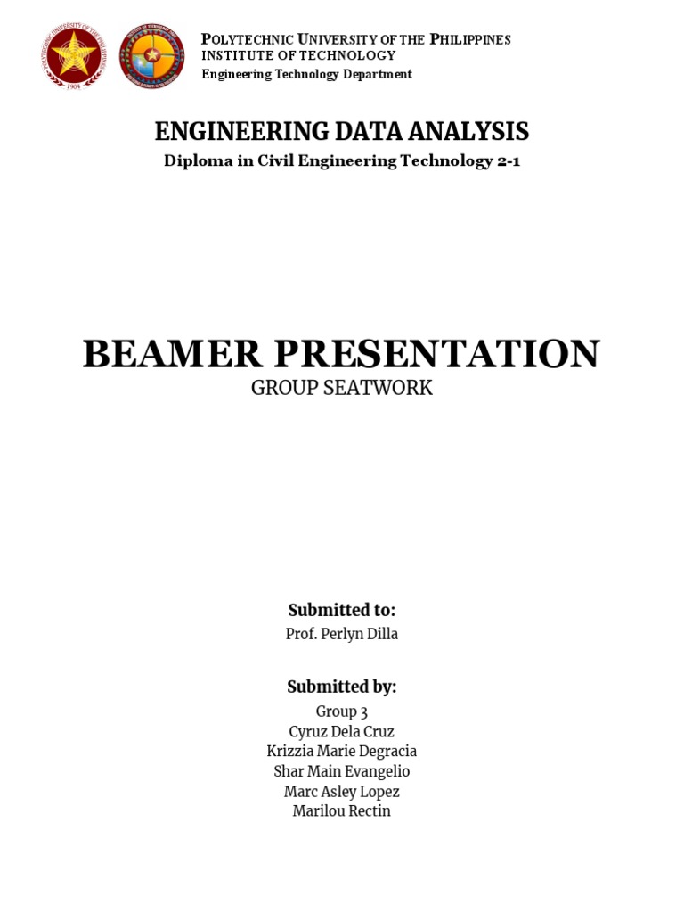 Beamer Presentation Group-3 | PDF
