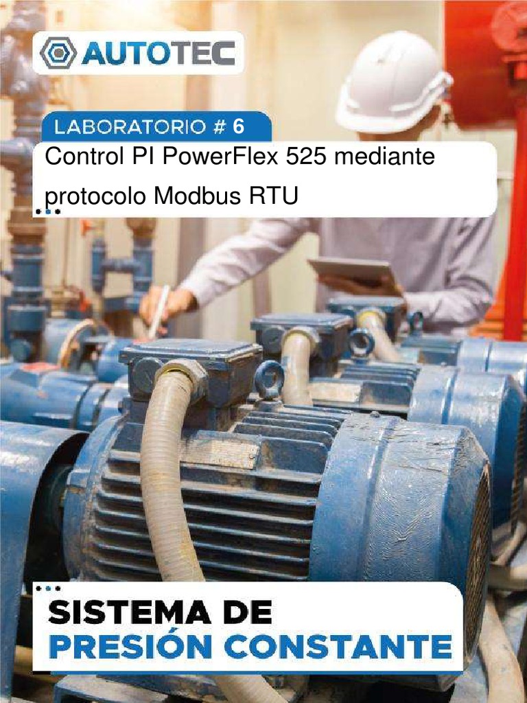 Control PI PowerFlex 525 con Modbus RTU | PDF