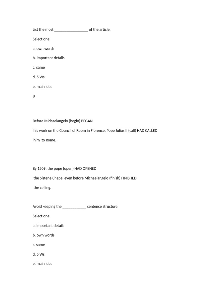 2nd Quarter Quizzes - Rtf-2-Merged PDF | PDF