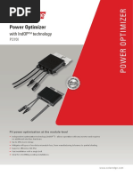 SolarEdge S1000/S1200 Optimizer Guide | PDF | Photovoltaics | Solar Panel