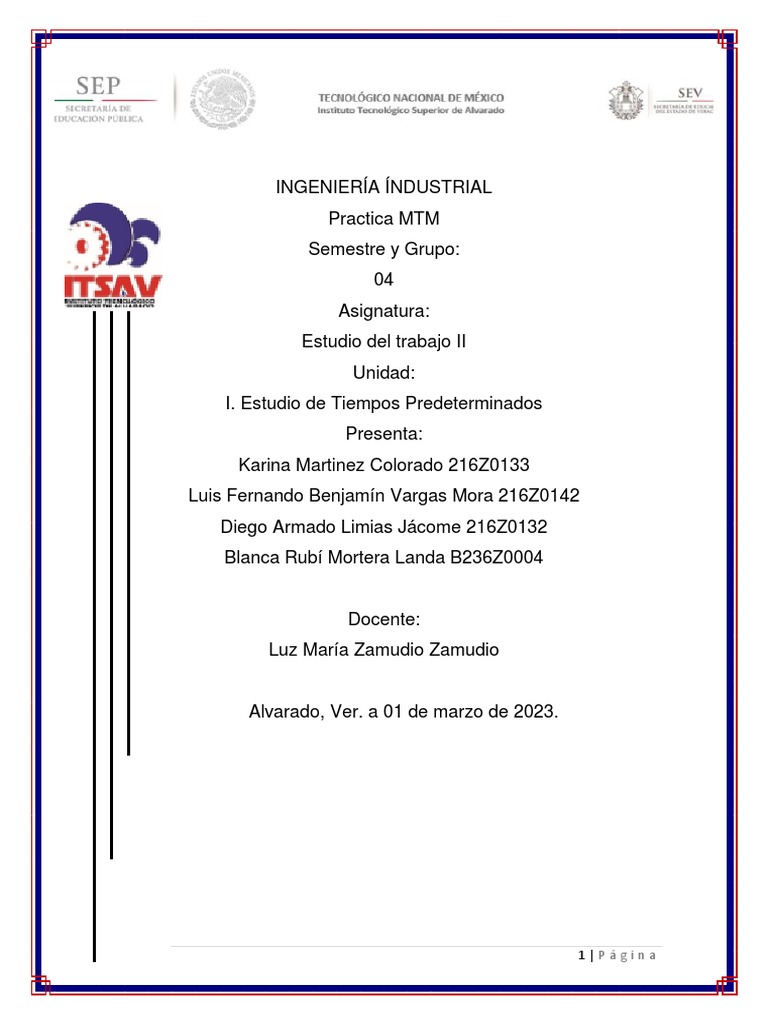 Practica Mtm Unidad 1 Pdf
