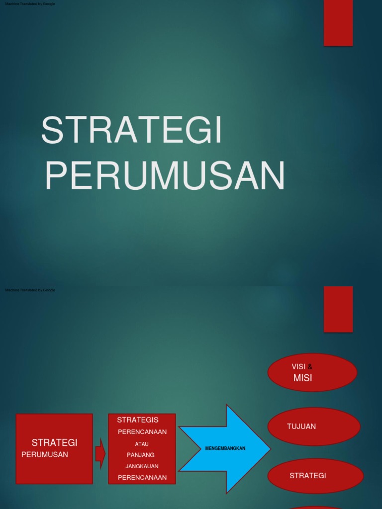 Strategi Perumusan Dan Analisis Swot Pdf