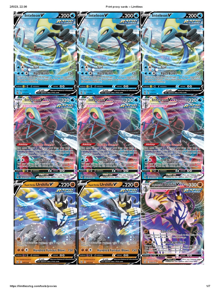 Print Proxy Cards - Limitless PDF | PDF