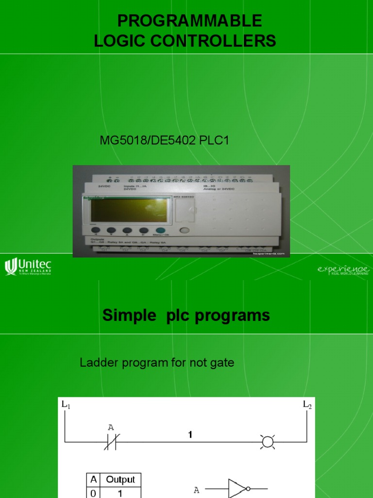 PLC Lecture 6 | PDF PLC Lecture 6 | PDF