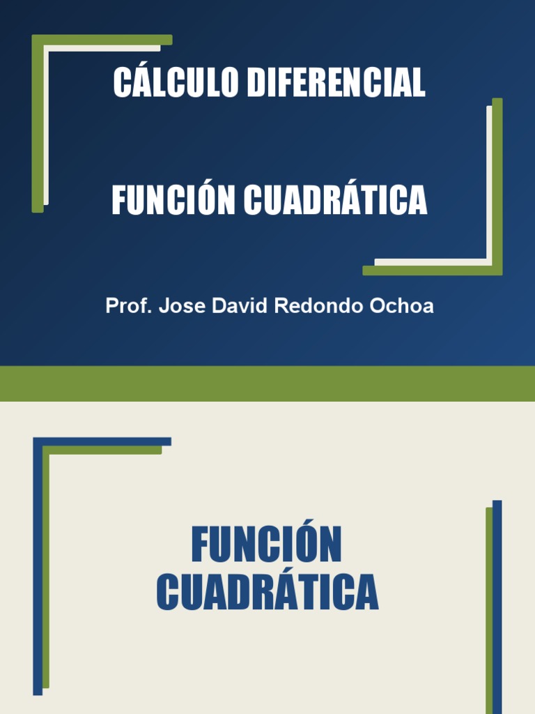 PPT FUNCIÓN CUADRÁTICA-2BG1.pptx | PDF