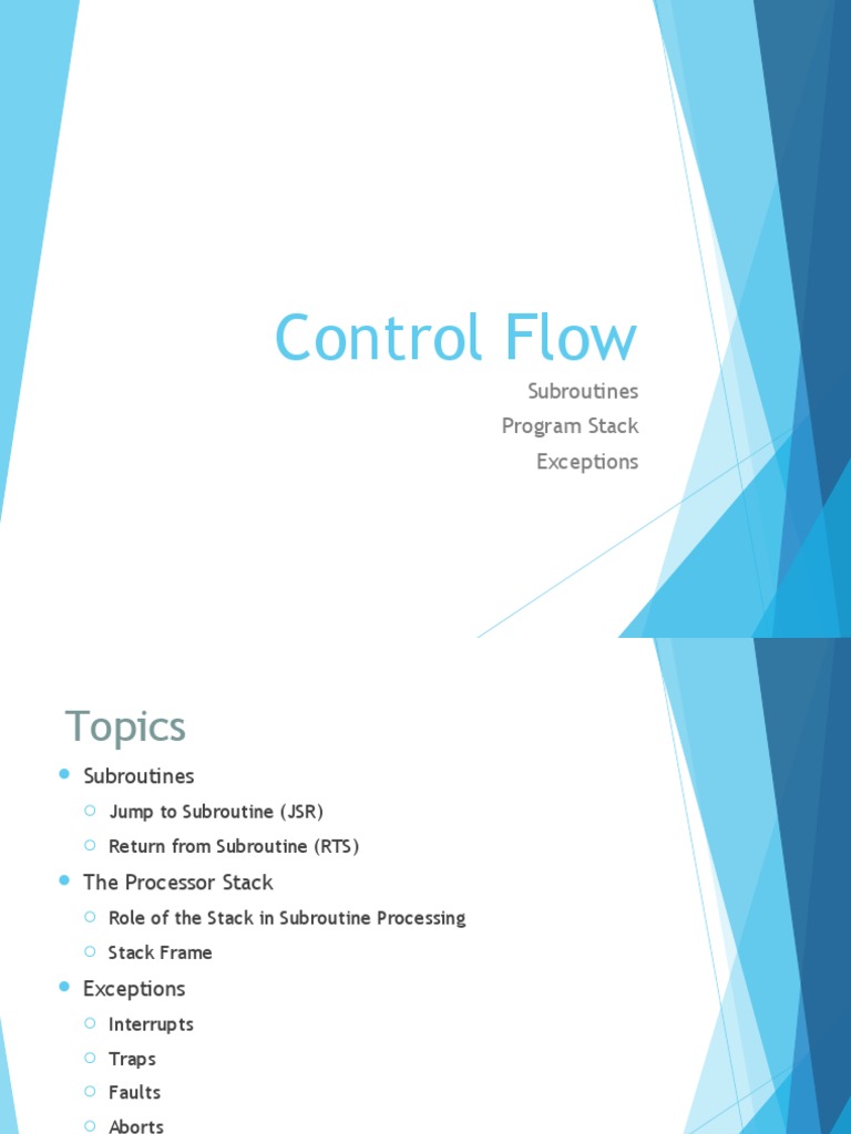 Program Flow Control | PDF | Computer Program | Programming Program Flow Control | PDF | Computer Program | Programming