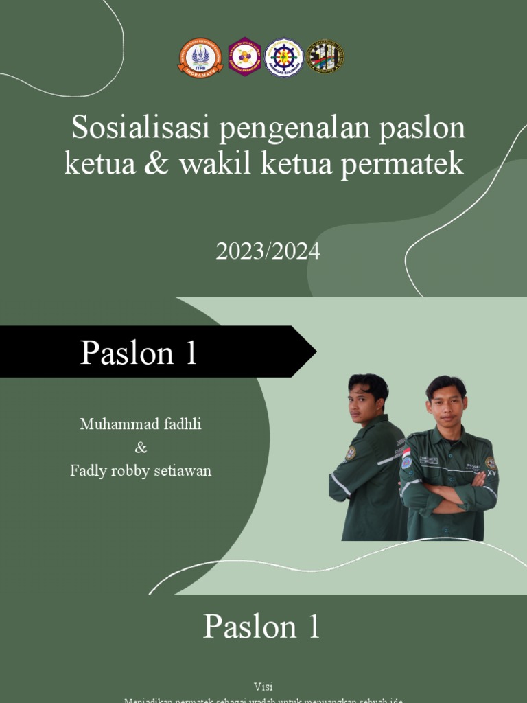 Green Blobs Basic Simple Presentation | PDF