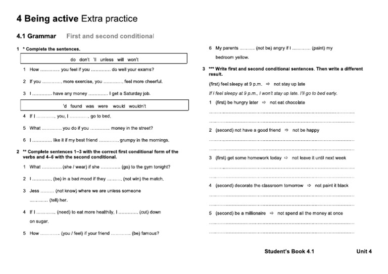 Grammar Conditionals 4 Dynamic PDF | PDF