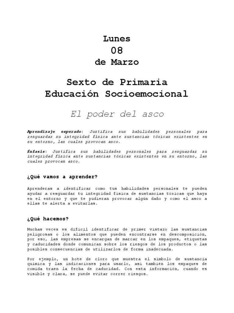 El Poder Del Asco PDF | PDF | Asco | Las emociones