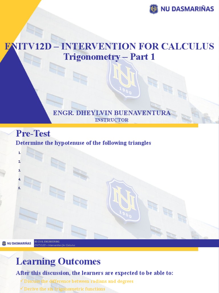 Trigonometry - Part 01 | PDF | Trigonometry | Angle