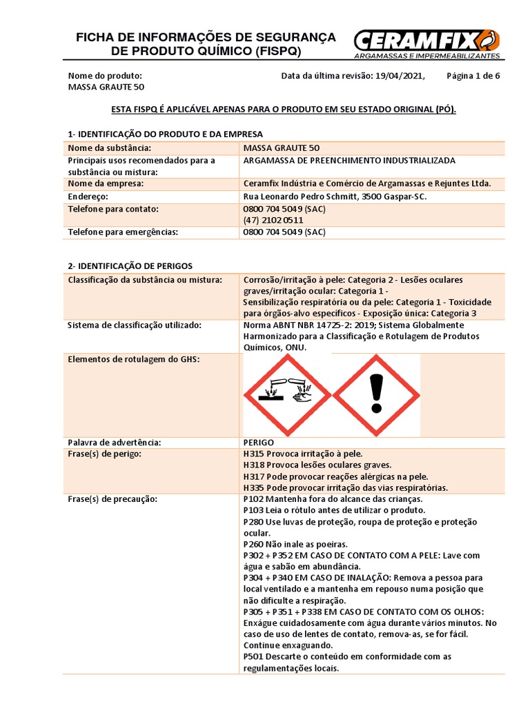 NR 20 Fispq Massa Graute 50 | PDF