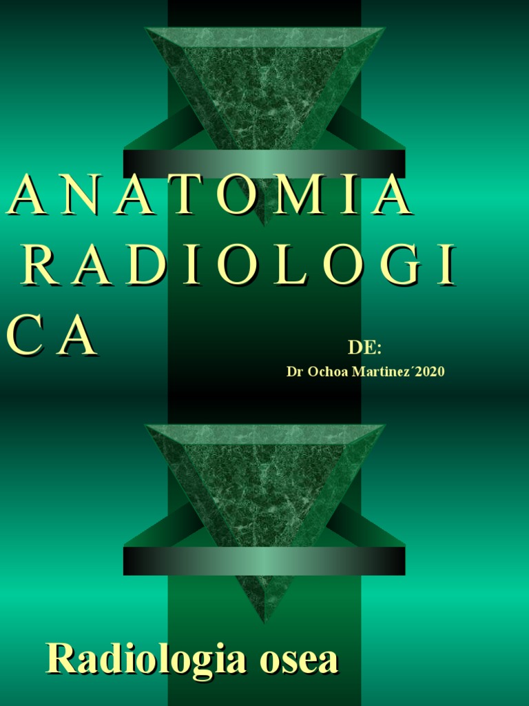 Anatomia Radiologica Normal | PDF