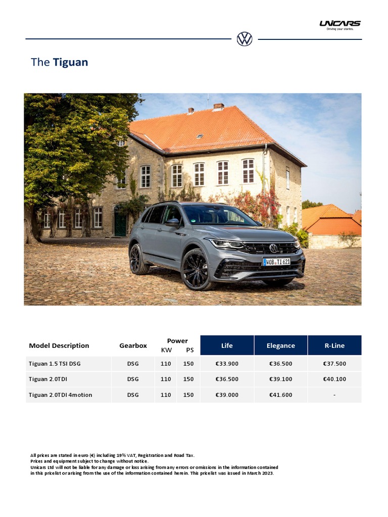 Newtiguan PDF | PDF | Manufactured Goods | Motor Vehicle