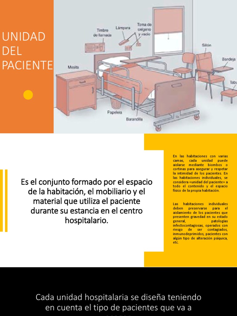 Diseño de la Unidad del Paciente | PDF | Medicina | Especialidades Medicas