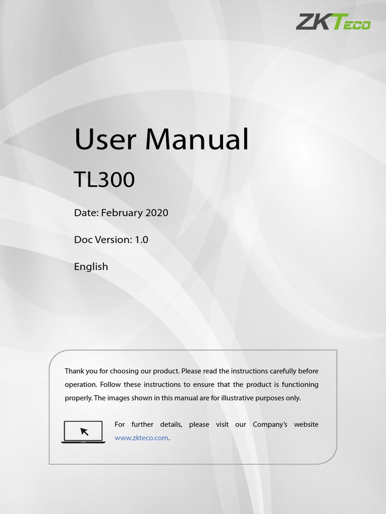 TL300 User Manual V1.0 - 20200220 PDF | PDF