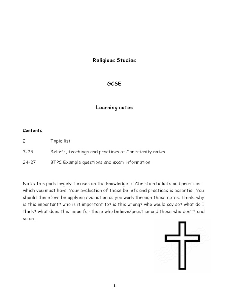 Christianity: Beliefs and Practices Guide | PDF | Christian Worship ...