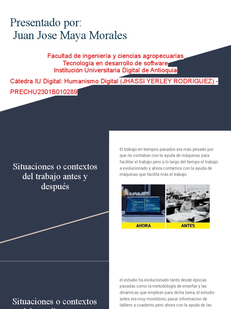 El impacto de la tecnología en diferentes ámbitos de la vida antes y ...