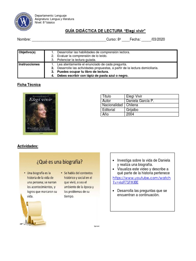 8° Básico Lenguaje 5 Lectura Complementaria PDF | PDF