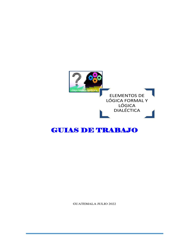 GUIAS DE TRABAJO 1 y 2 | PDF GUIAS DE TRABAJO 1 y 2 | PDF