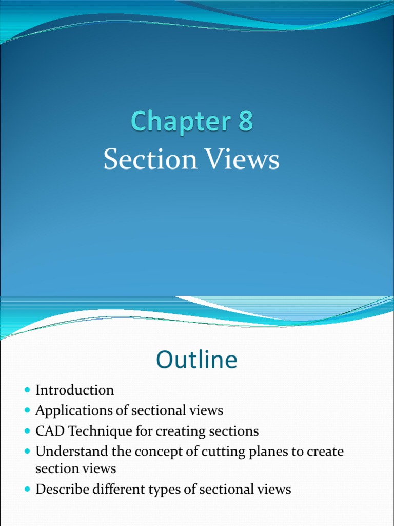Understanding Section Views in CAD | PDF