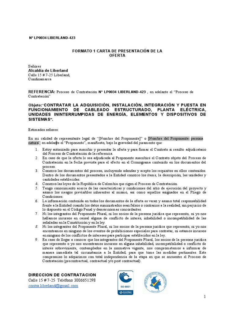C. Formato 1 | PDF