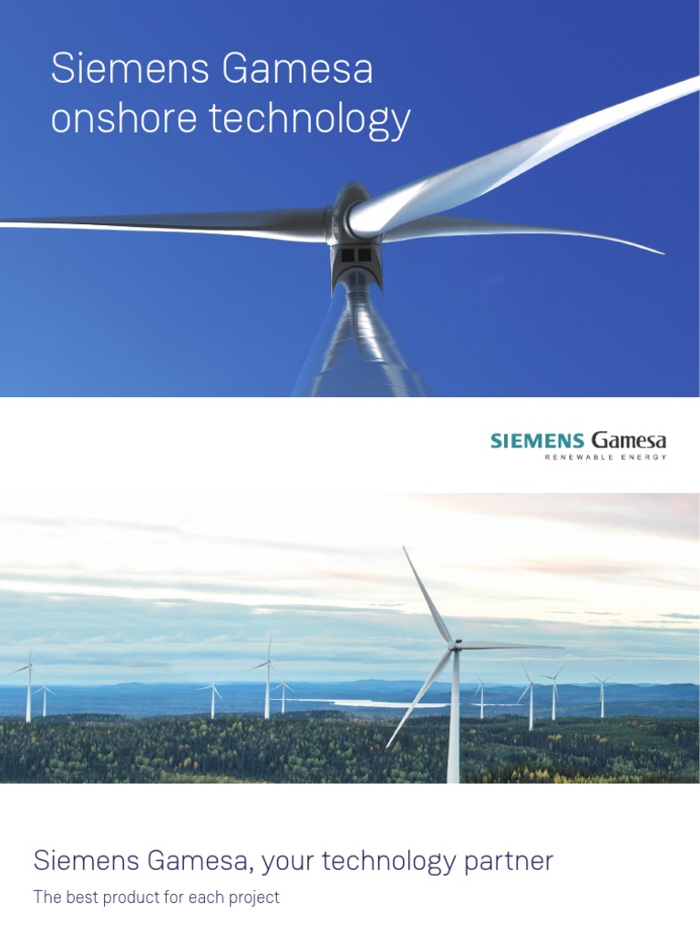 Siemens Gamesa Onshore Technology en | PDF