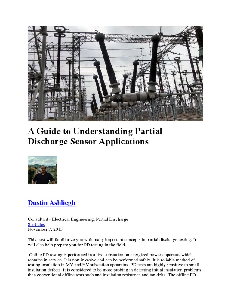 A Guide To Understanding Partial Discharge Sensor Applications | PDF ...