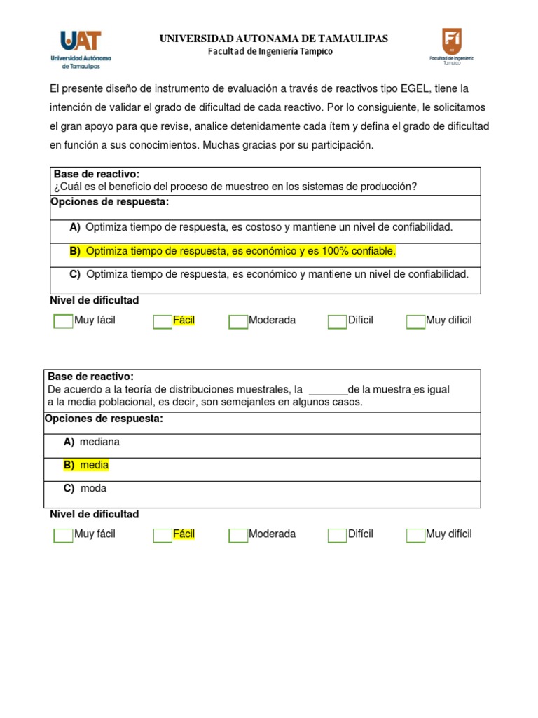 Validación Instrumento de Evalución - EDUARDO GAMEZ | PDF Validación Instrumento de Evalución - EDUARDO GAMEZ | PDF